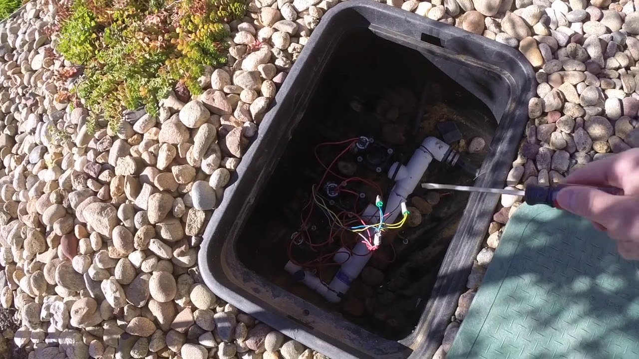 Drain Your Sprinkler Backflow Valve - YouTube