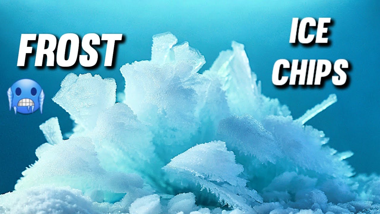 Ice Chips and Dip Freezer Frost Compilation - YouTube