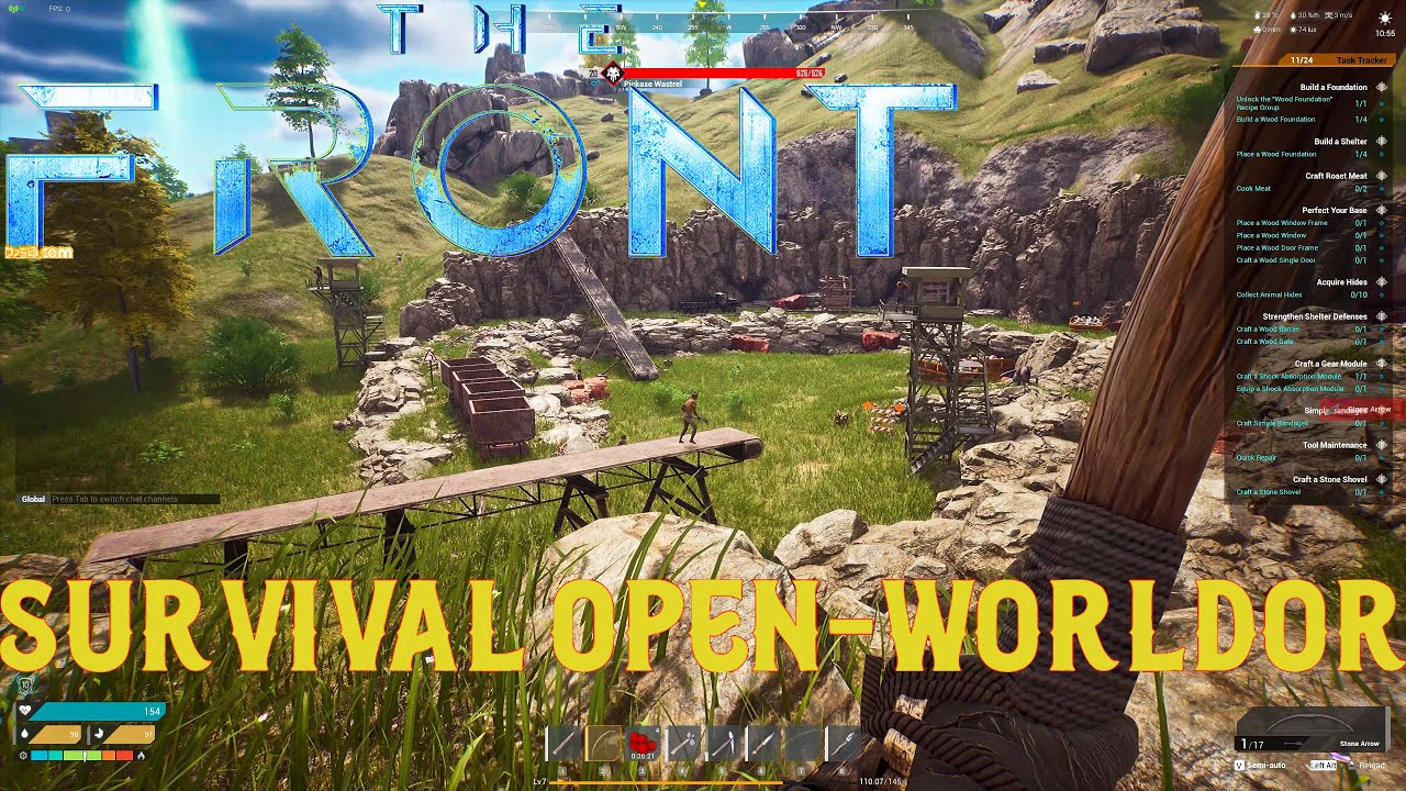 The Front - Survival Open-World crafting sandbox game First Look ...