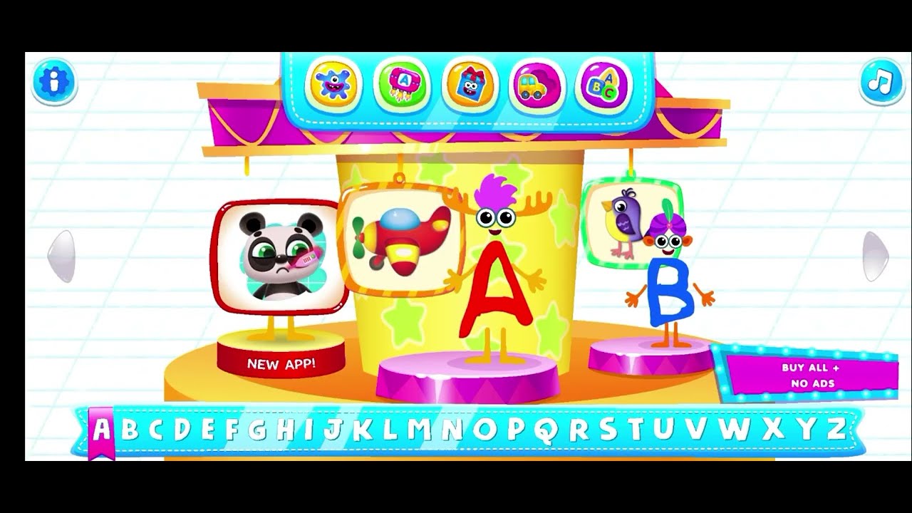 ABC alphabet |Learn Alphabet A to Z | ABC / for toddlers game ...