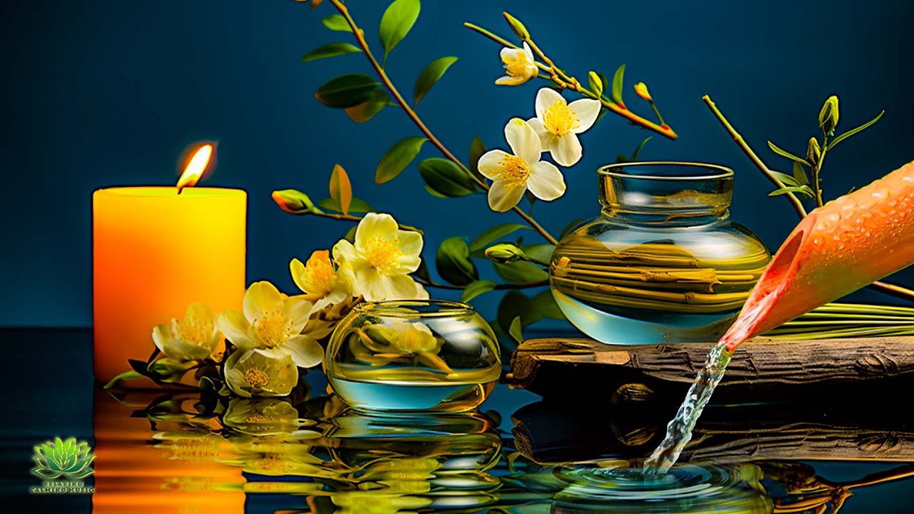 Beautiful Relaxing Piano & Deep Sleeping Music - Water Sounds ...