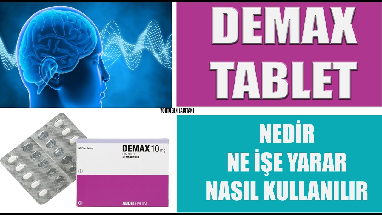 Alzheimer'da *DEMAX* Tablet Hakkında Bilinmesi Gerekenler | Demax Sesli ...
