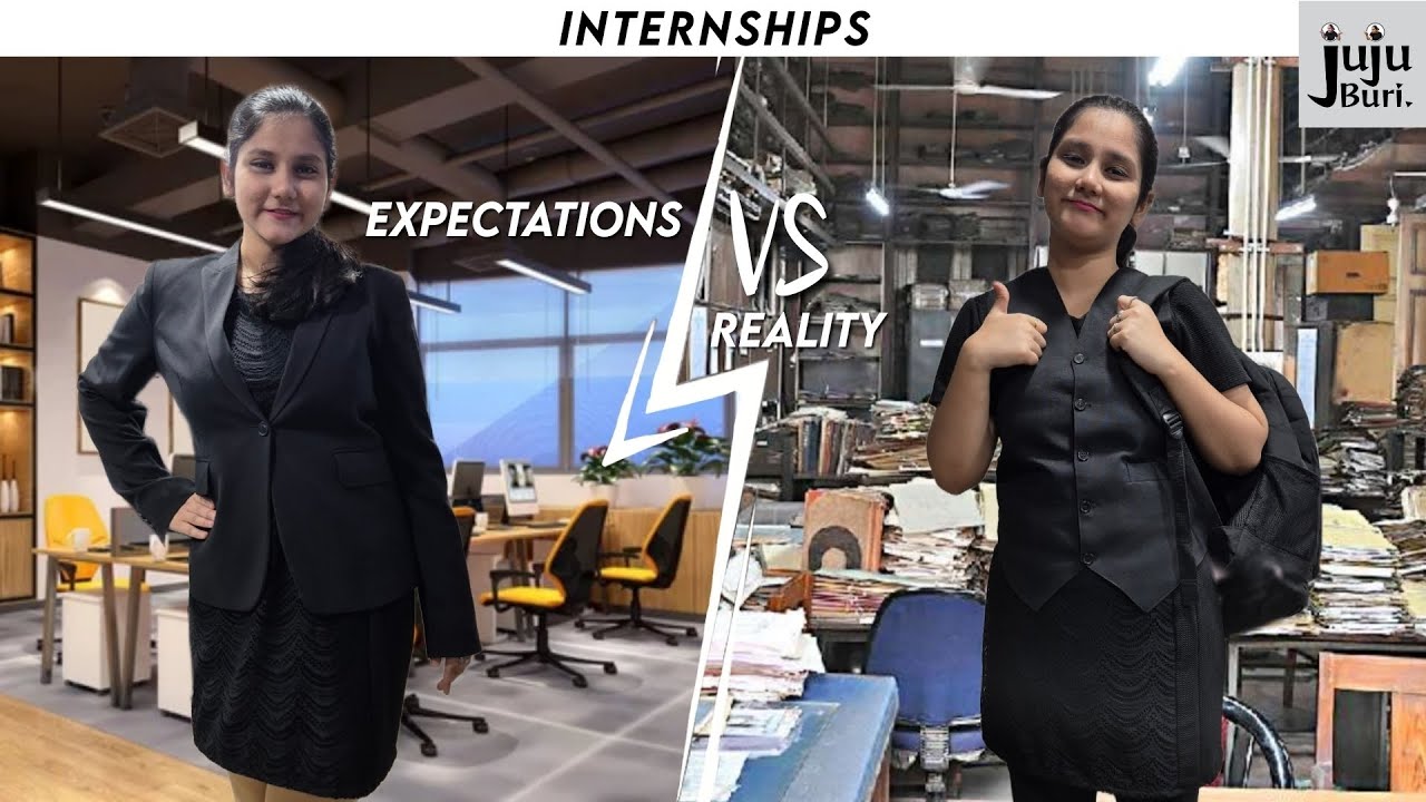 INTERNSHIP : Expectation VS Reality I Silent Act I Funny Video - YouTube