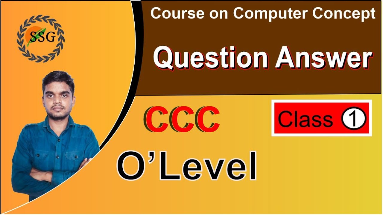 #ccc #cccexcam #olevelexam CCC , O'Level Question Answer 2022 - YouTube