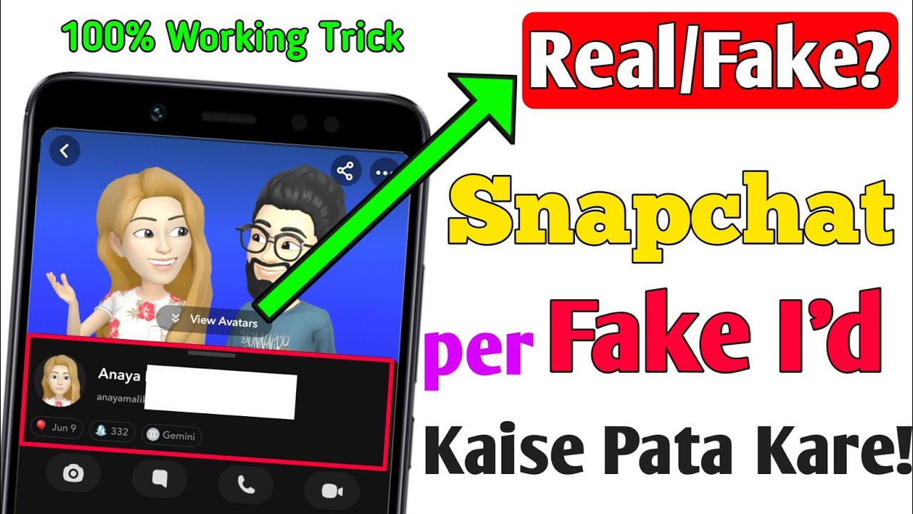 Snapchat par FAKE ID kaise pata kare🔥 How to know Fake account on ...