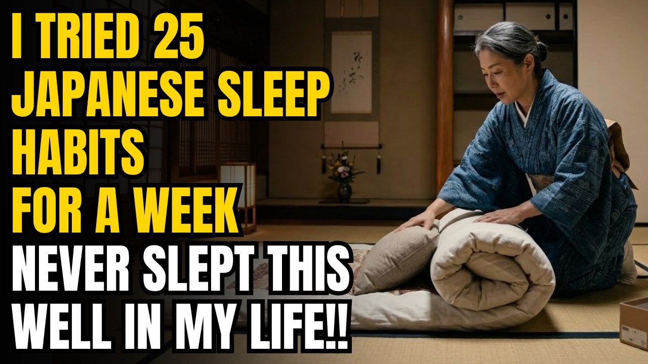 I Tried 25 Japanese Sleep Habits for a Week — I've Never Slept This ...