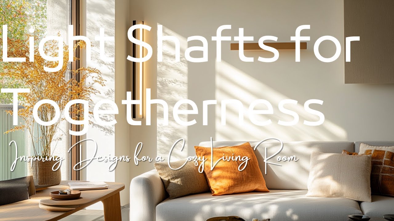 Light Shafts for Togetherness Inspiring Designs for a Cozy Living Room ...