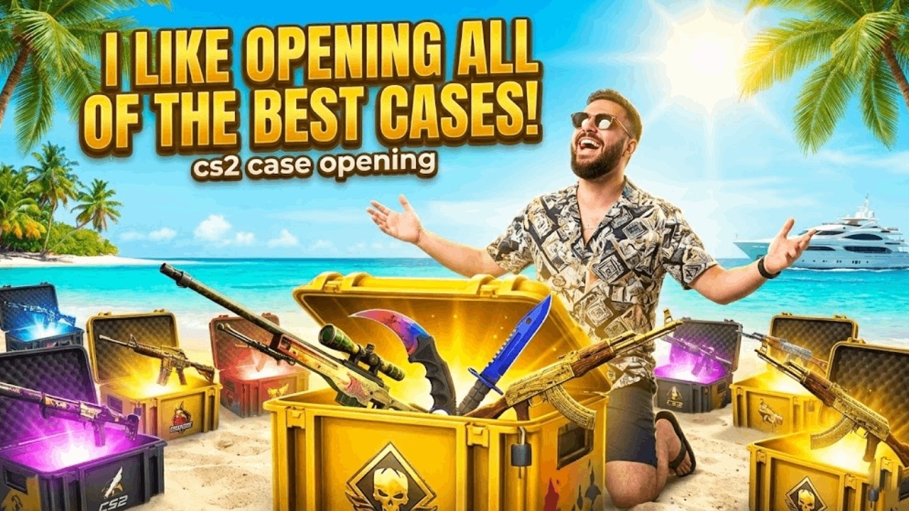 I LIKE OPENING ALL OF THE BEST CASES! cs2 case opening - YouTube