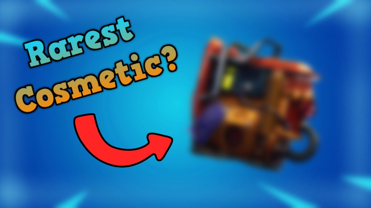 What Is Fortnite's *RAREST* Cosmetic? - YouTube