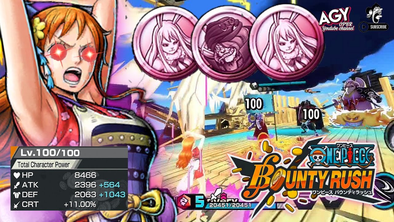 CARROT (Sulong) x PEDRO Medalset on Level 100 'Raid on Onigashima' NAMI ...