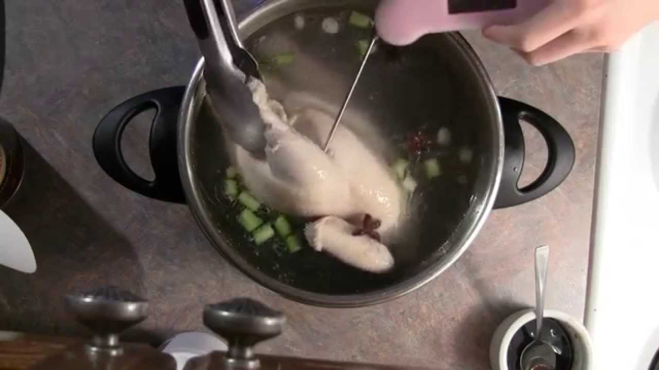 How to make White Cut Chicken ( 白切鸡) - YouTube