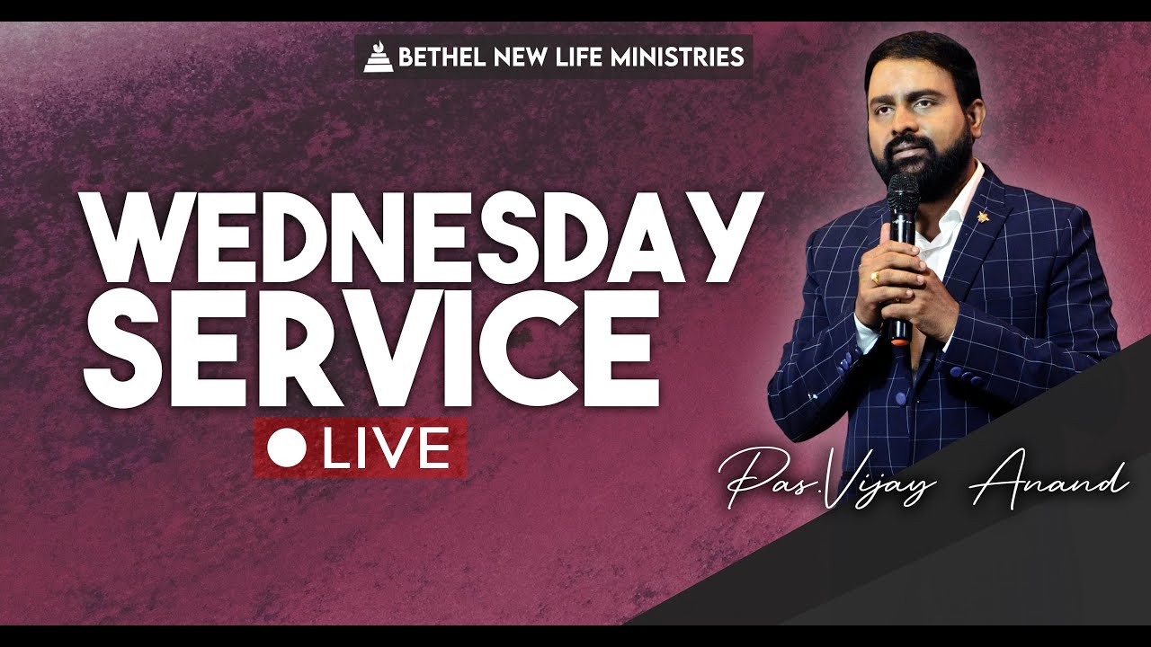 BNLM | Wednesday Online Service | 12-05-2021 | LIVE | Pastor Vijay ...