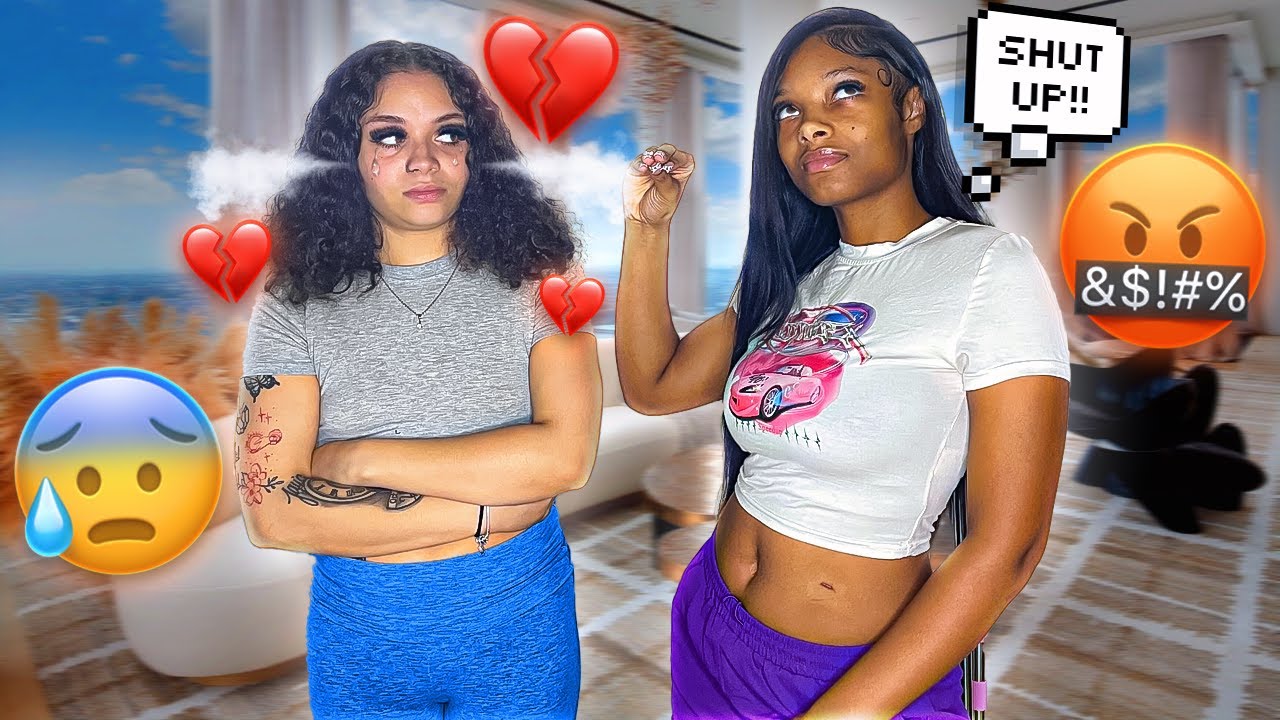 TELLING NETTE TO "SHUT UP " *SHE KICKED ME OUT THE CAR* - YouTube
