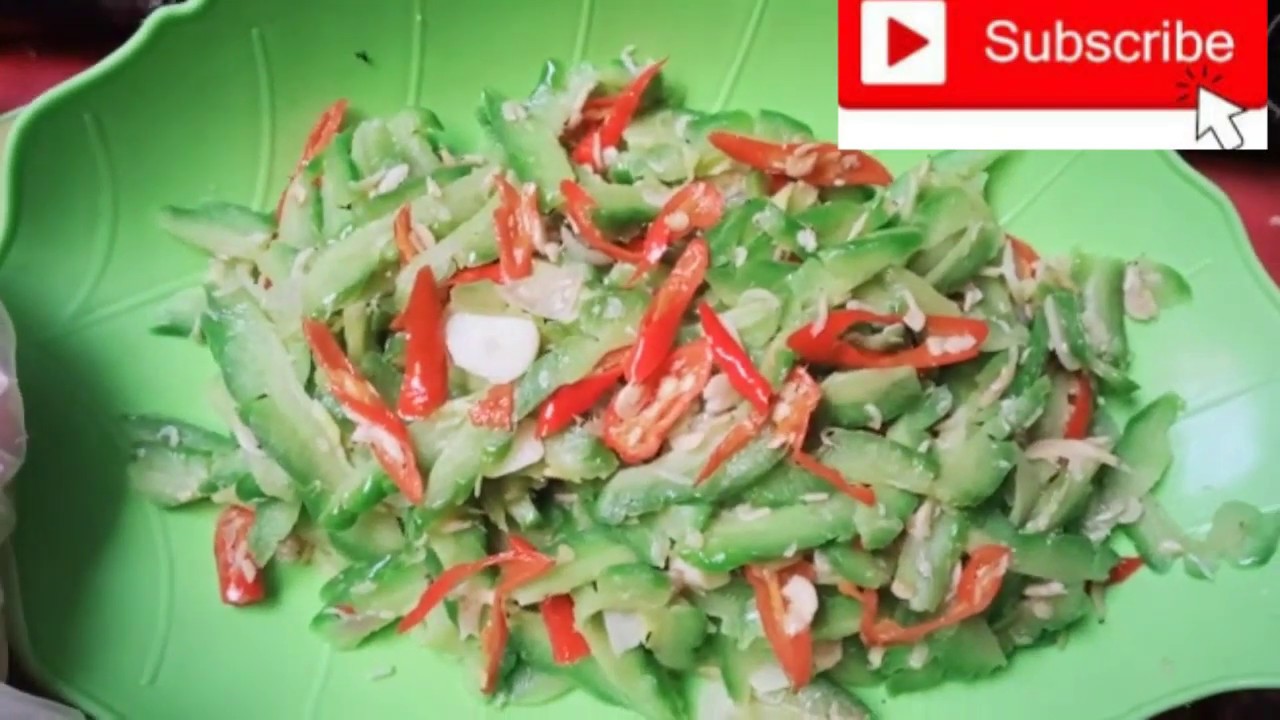 #cara_masak_pare | Tumis pare teri rebon | rahasia pare agar tidak ...