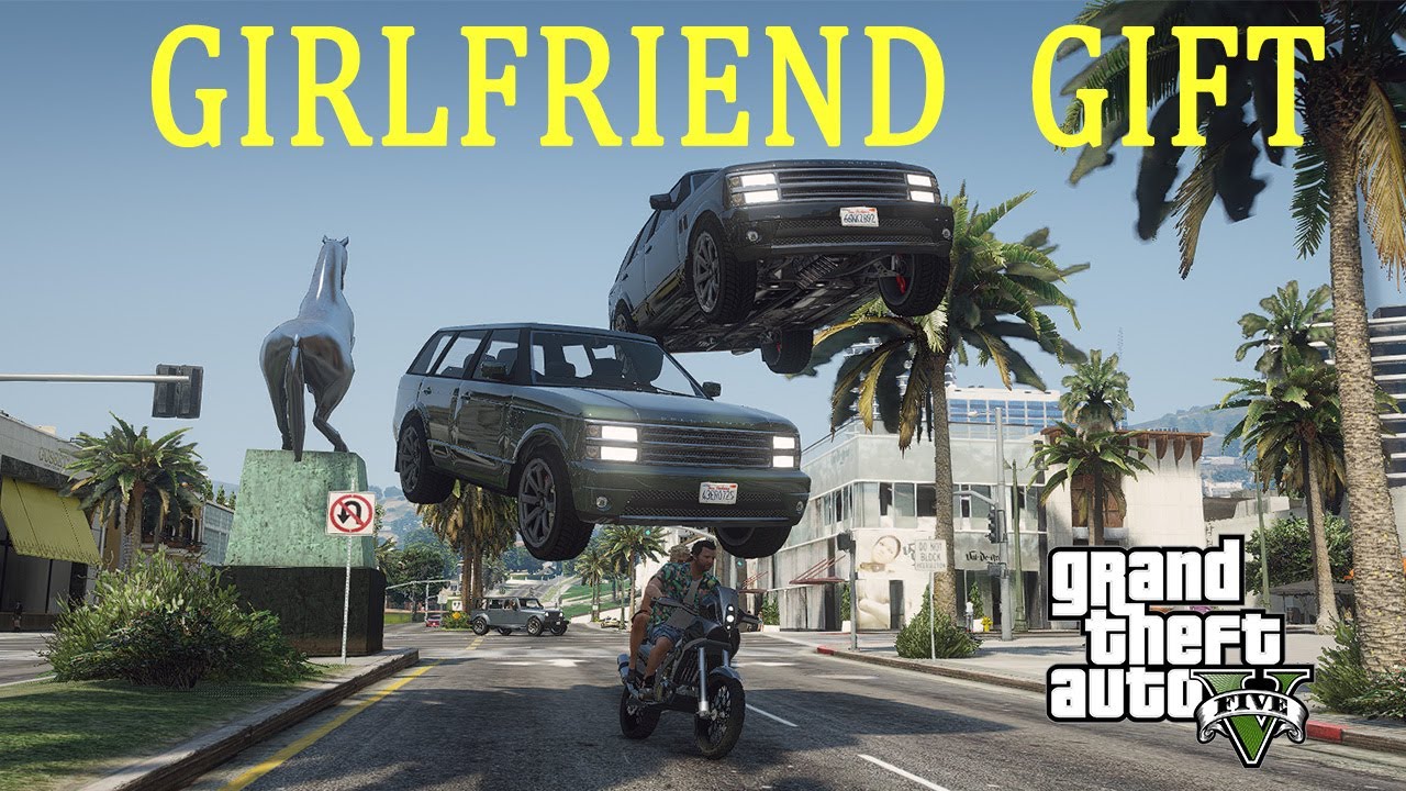 BIKE GIFT BY GF | GIRL FRIEND GIFT IN GTA 5 | GTA 5 GAMEPLAY | GTA 5 ...