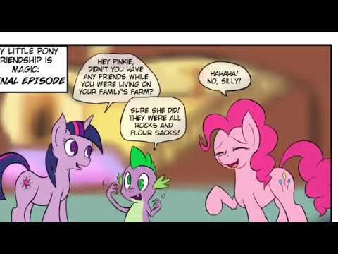 My little pony friendship is magic: Final episode - Mlp comic dub (sad ...