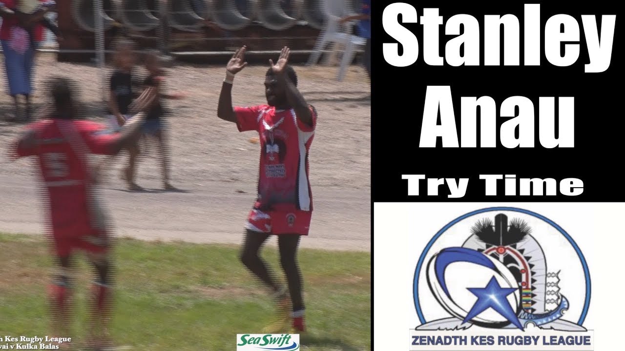 2018 Stanley Anau Try ~ Zenadth Kes Rugby League ~ Malu Kiwai v Kulka ...