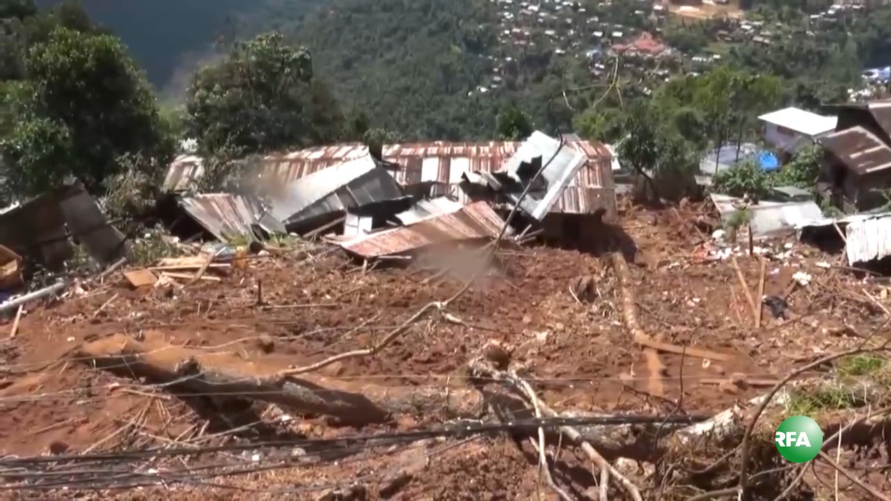 Migrant Families in Mawchi after Historic Mudslides - YouTube