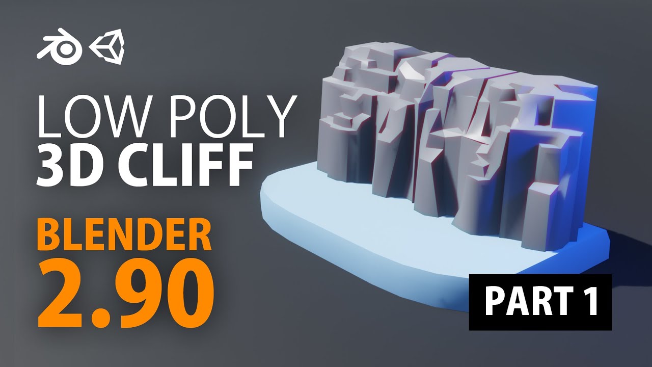 Low Poly CLIFF in Blender 2.90 | Part 1 | - YouTube