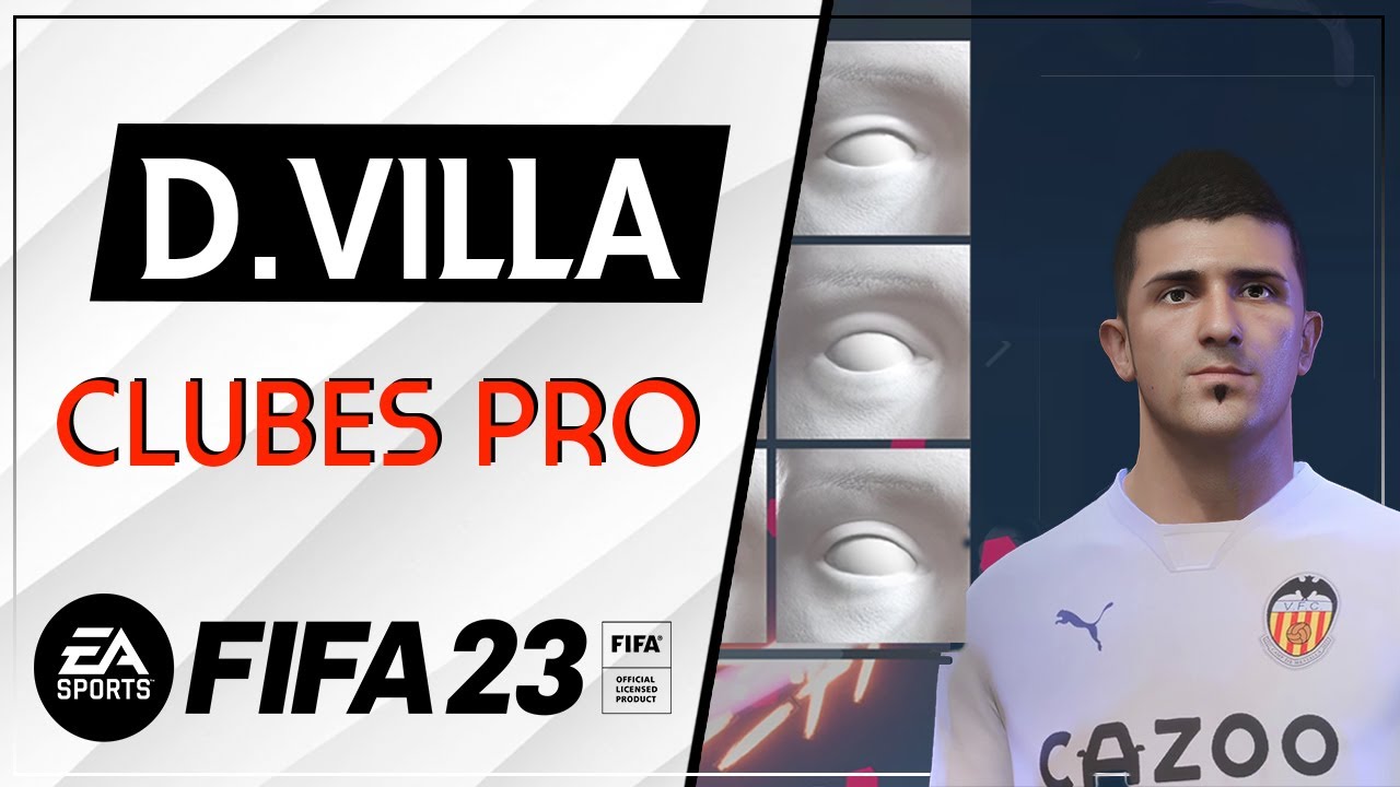Como crear a DAVID VILLA en EA FC 24 - YouTube