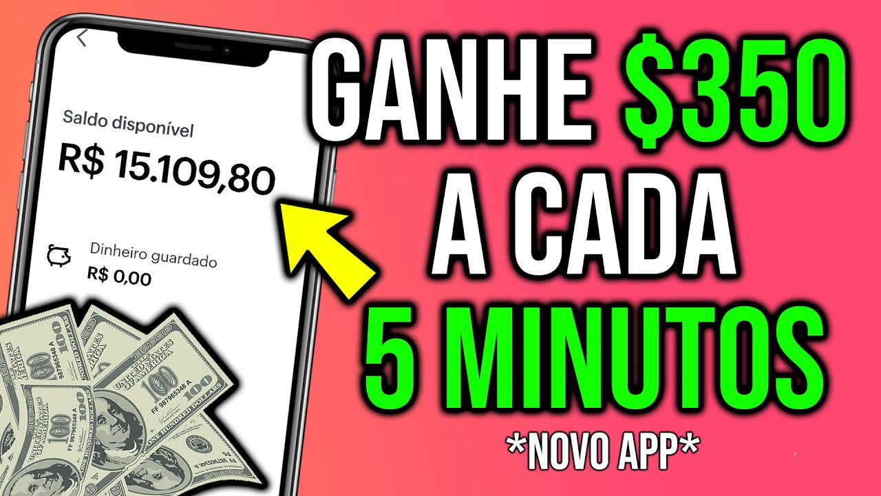 NOVO APP PAGANDO $350 em 5 MINUTOS PARA JOGAR +PROVA DE PAGAMENTO/ Como ...