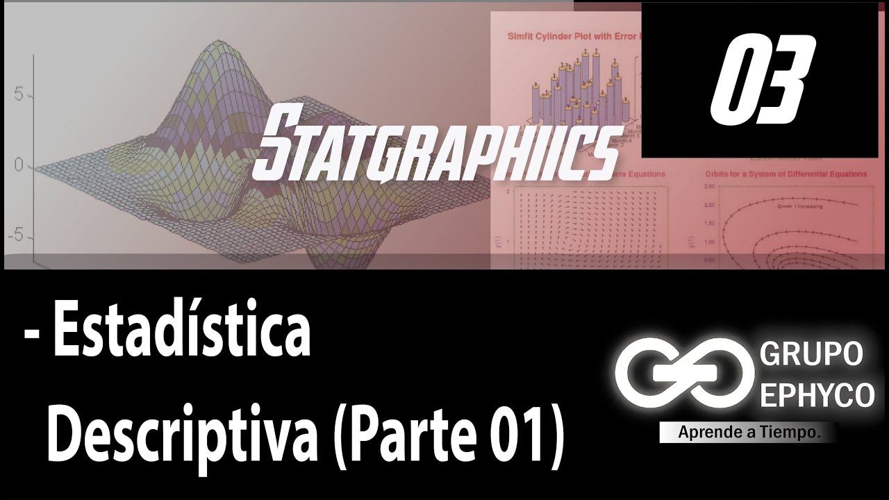 03. Curso de STATGRAPHICS. Estadística Descriptiva (Parte01) - YouTube