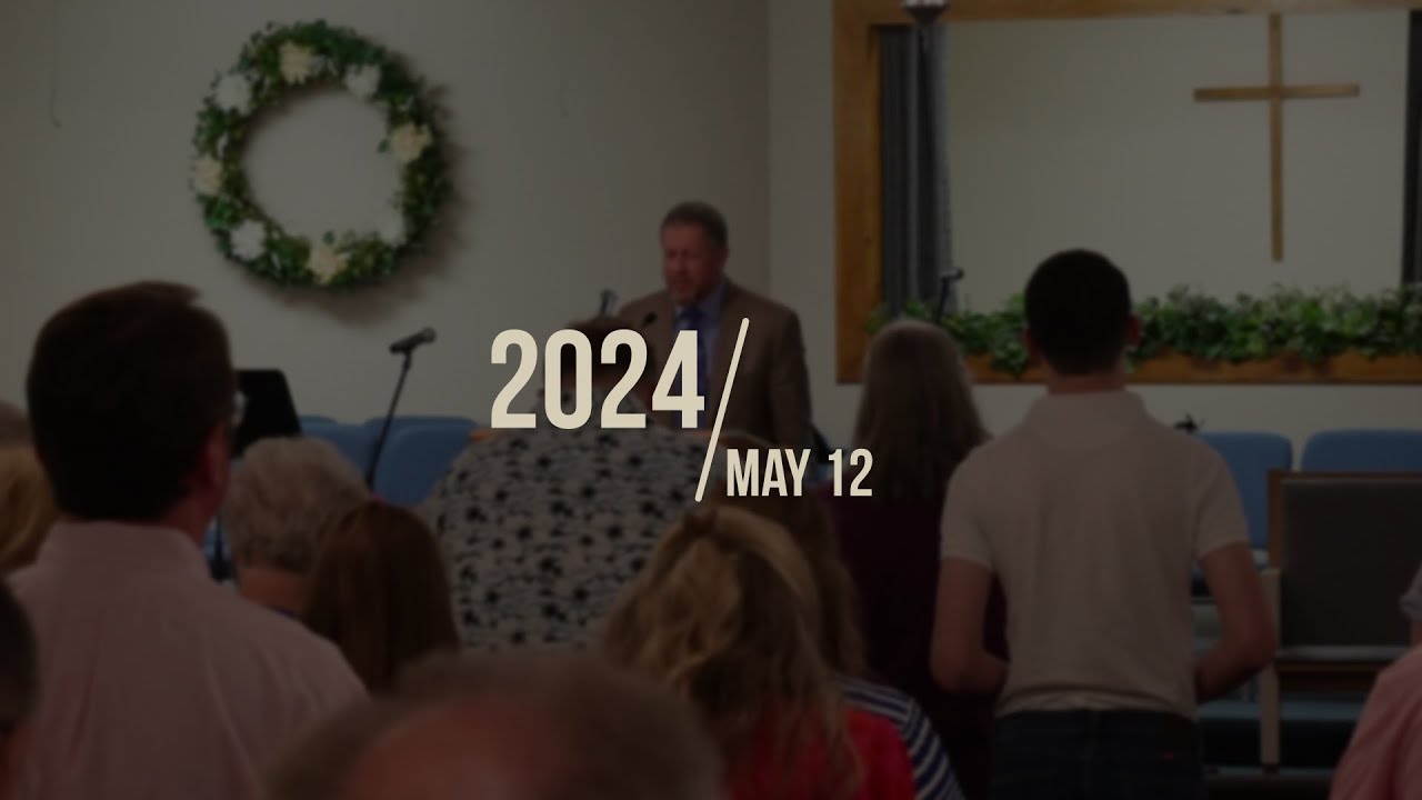How can we successfully live for Christ? | May 12, 2024 | Pastor ...