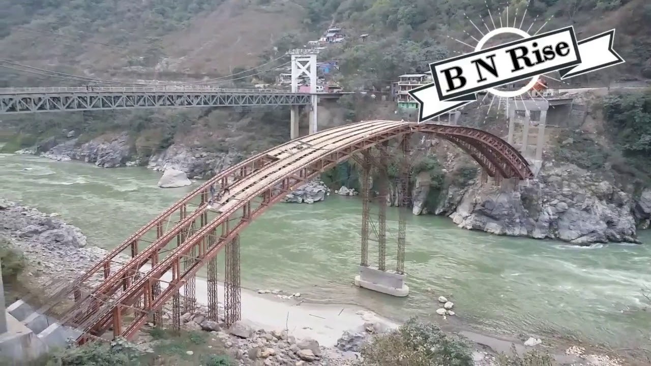 Bridge Construction is going on Muglin - YouTube