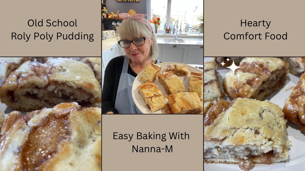 Jam Roly Poly Pudding / Bake with me / Easy Peasy / Recipe in ...