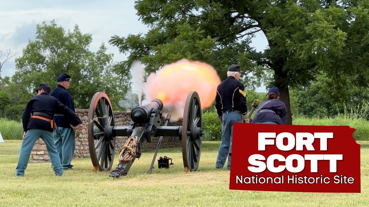 Fort Scott National Historic Site in Fort Scott Kansas - YouTube