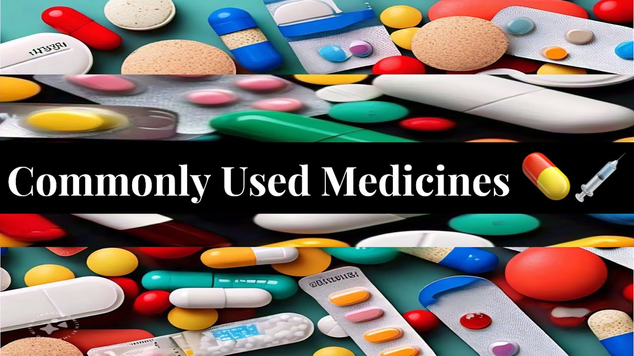 Commonly Used medicines | Medicine used in daily life | Pain killers ...