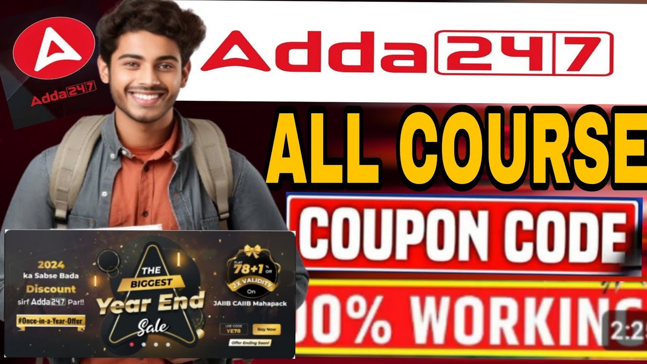 Adda247 Coupon code Today/Adda247 Biggest Discount COUPON CODE/Adda247 ...