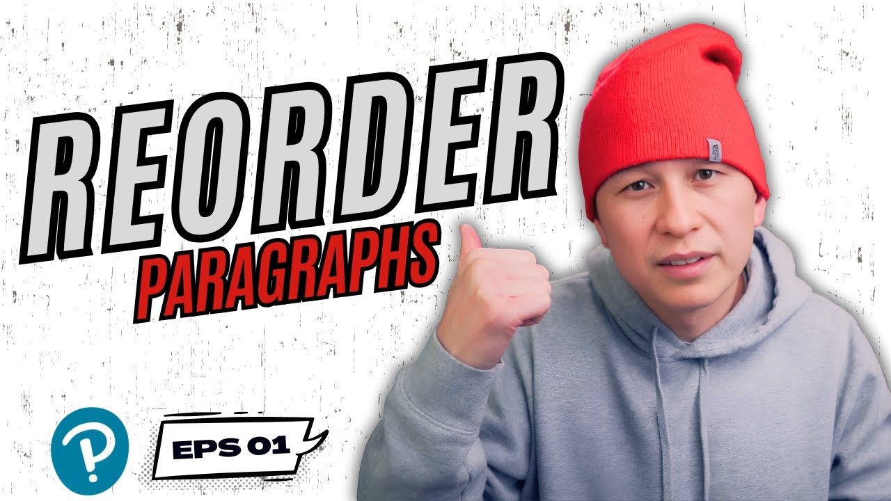 PTE Reading Reorder Paragraphs Practice Tutorial 01 - YouTube