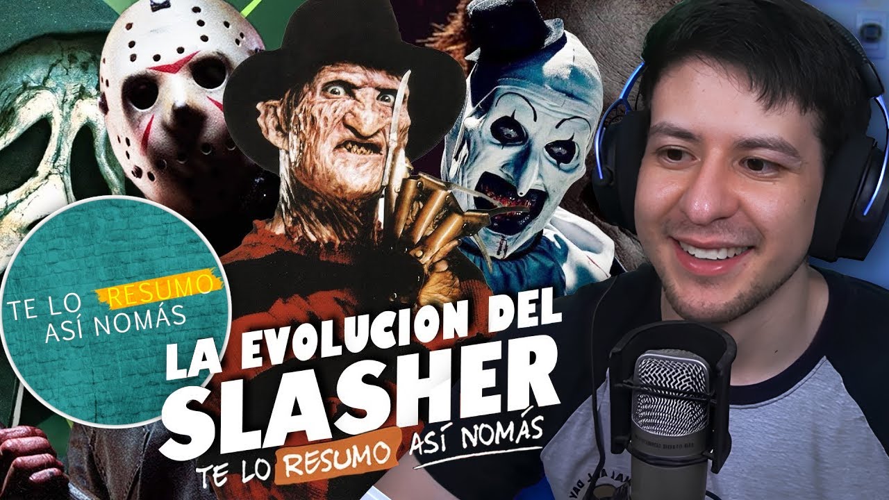 Nachoide mira LA EVOLUCIÓN DEL SLASHER 🪓 #TeLoResumo - YouTube