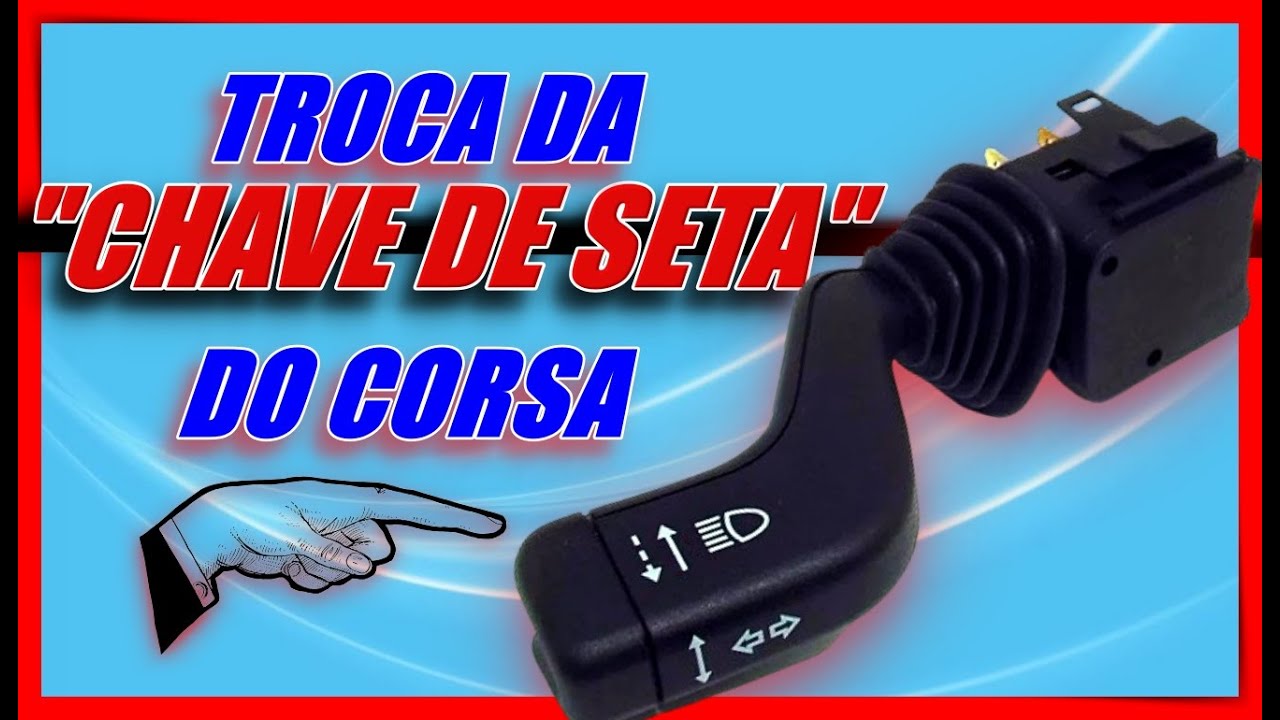 Como trocar braço de seta do corsa - YouTube
