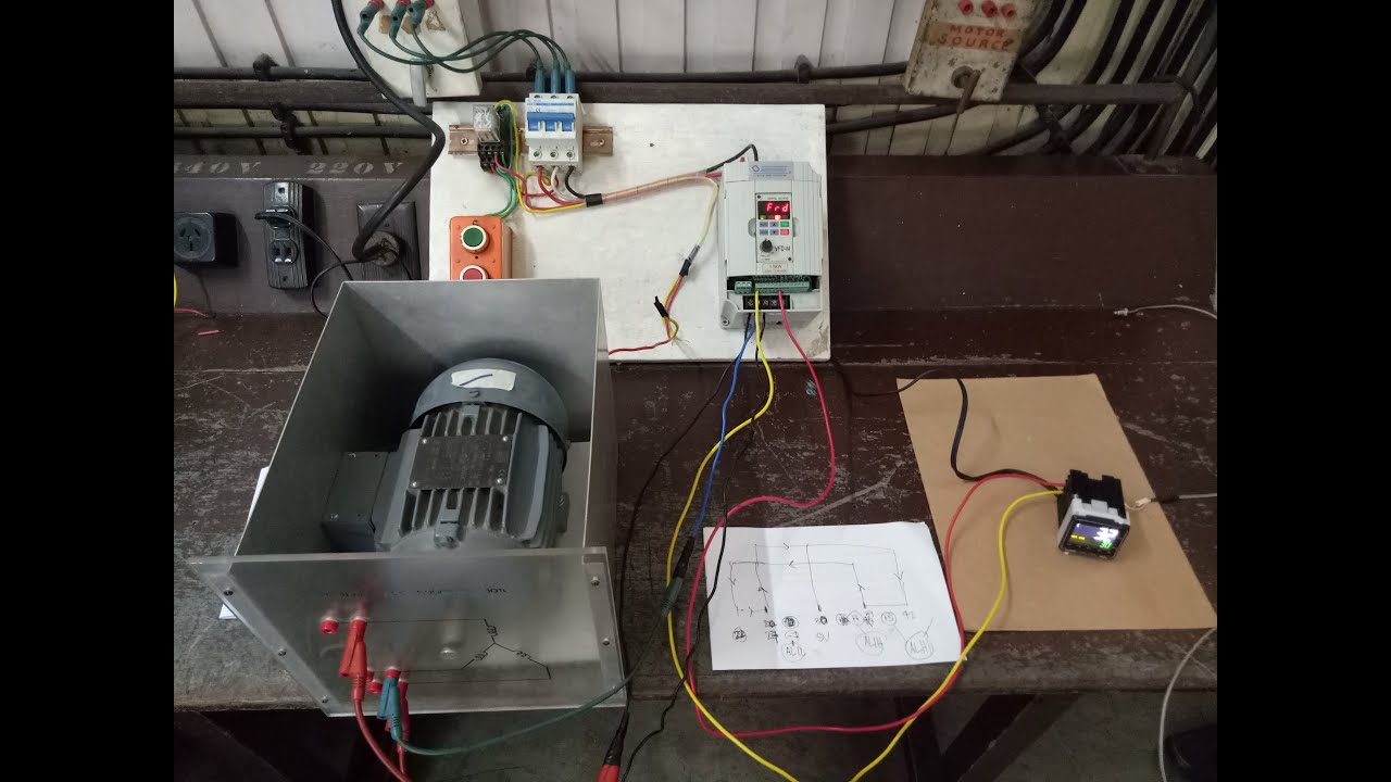 VFD Driven Three Phase Induction Motor with Temperature Control Using ...