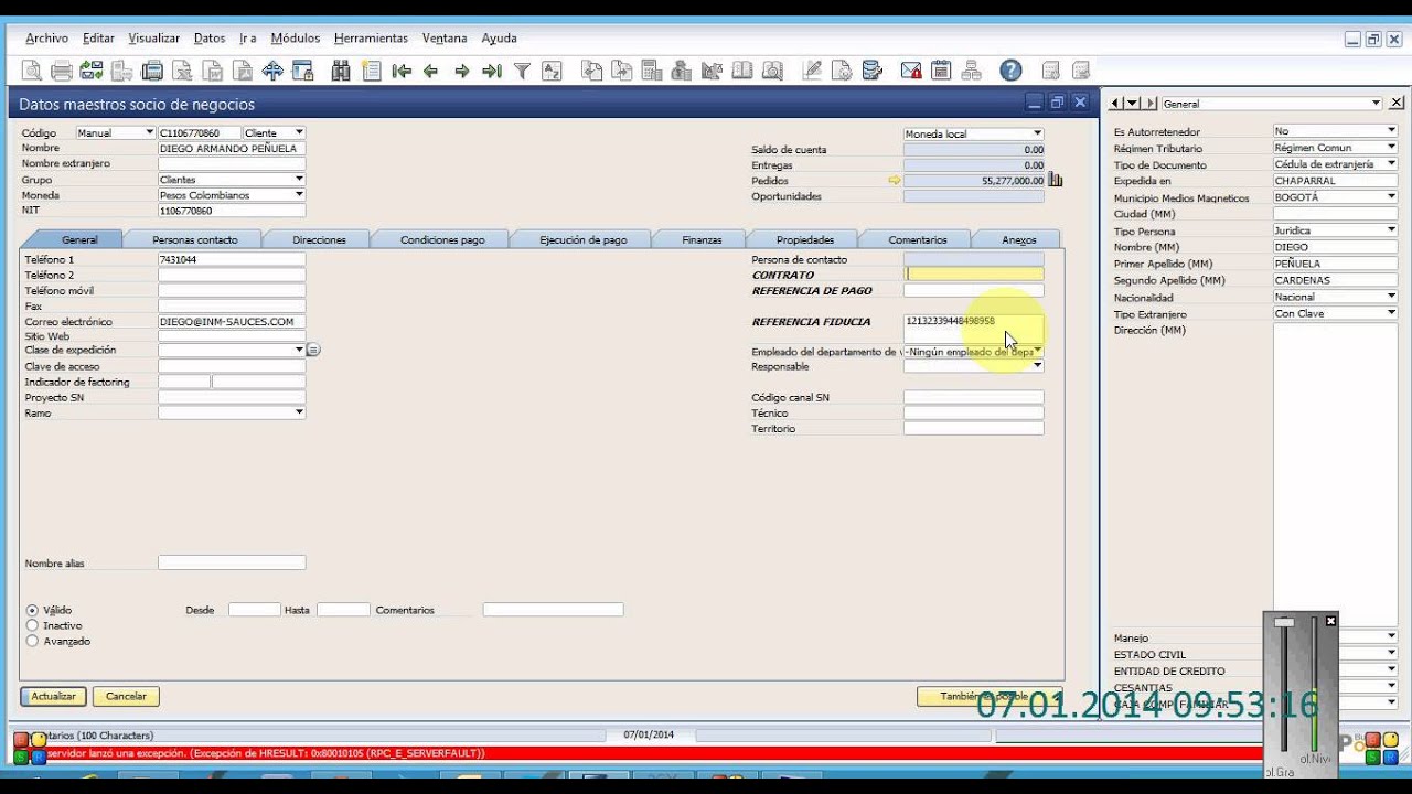 manejo proceso comercial SAP 2 - YouTube