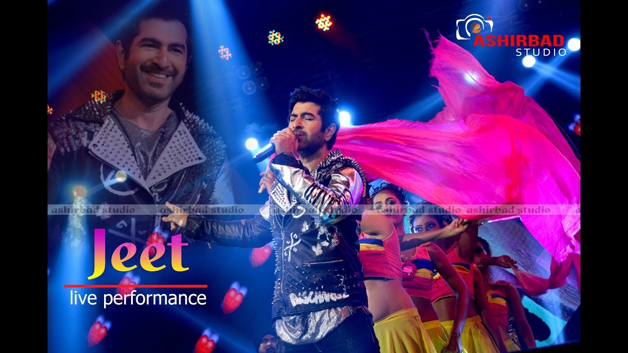 Bengali actor || Jeet Live Performance in contai - YouTube