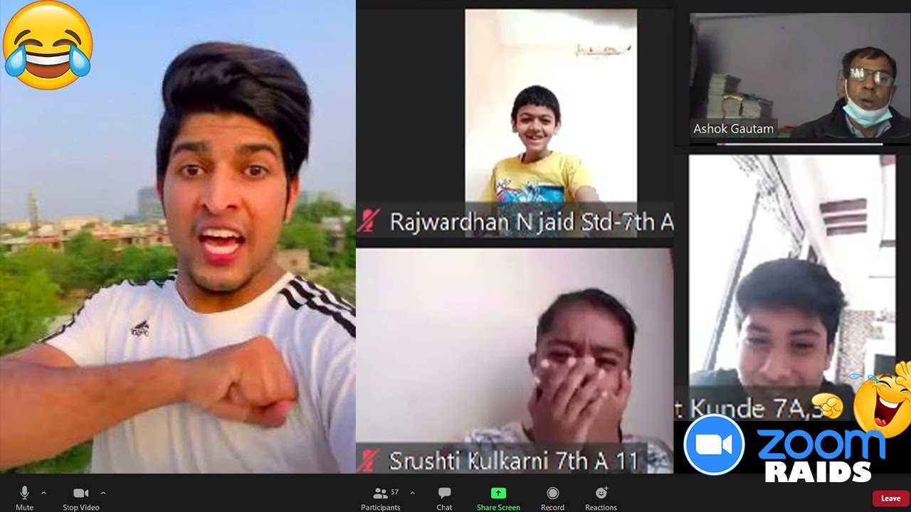 Trolling Indian Zoom Classes|#ZOOM RAIDS Pro Prash|Part2 - YouTube
