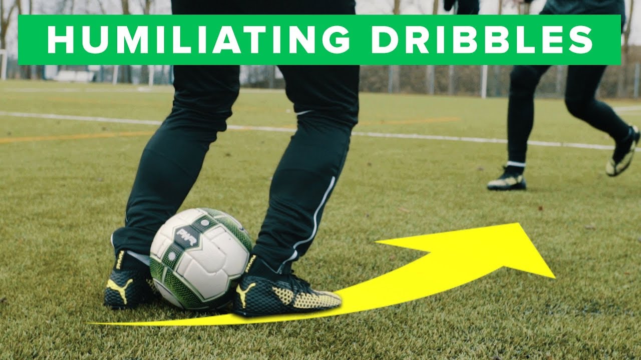 Learn to destroy your defender | 3 humiliating football dribbles - YouTube