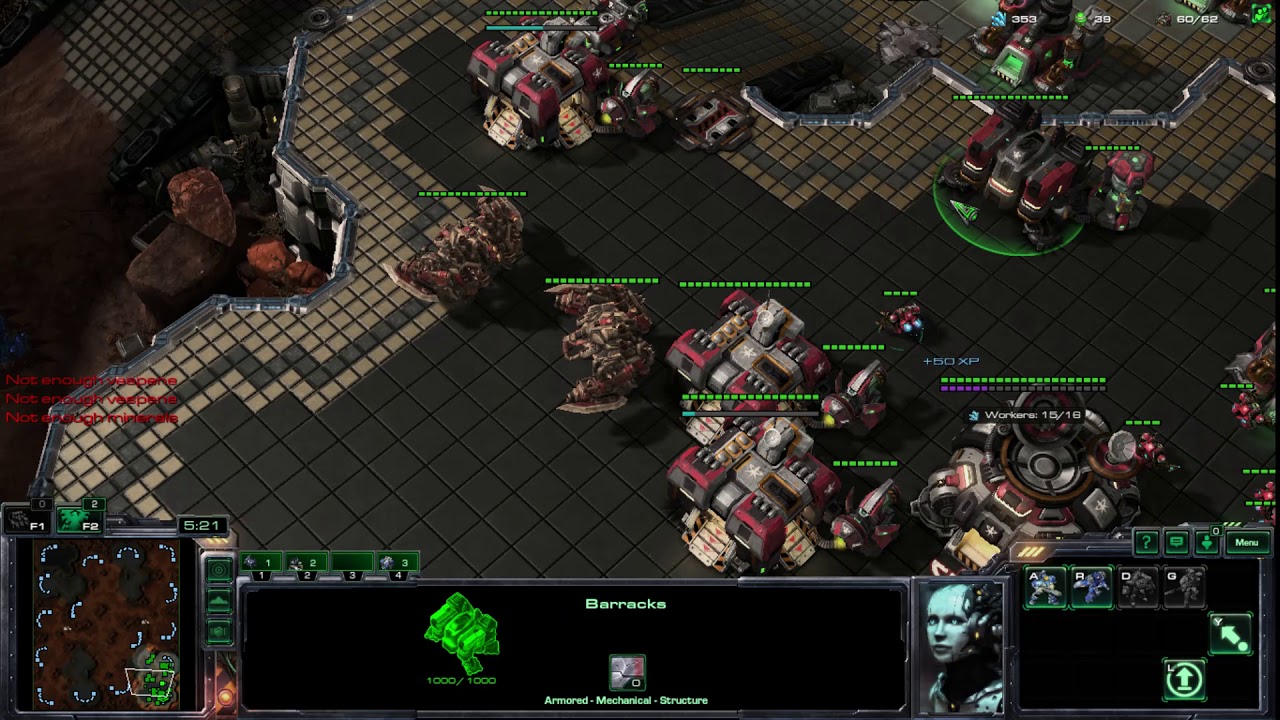 Starcraft 2 Mira's Marauders mass thor - YouTube