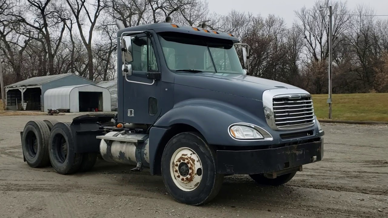 2006 Freightliner T/A Truck Tractor - YouTube