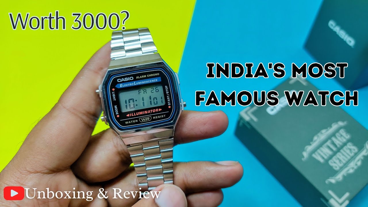 Casio A168 Vintage Watch | Best Ever Watch Under 3000 | A Masterpiece ...