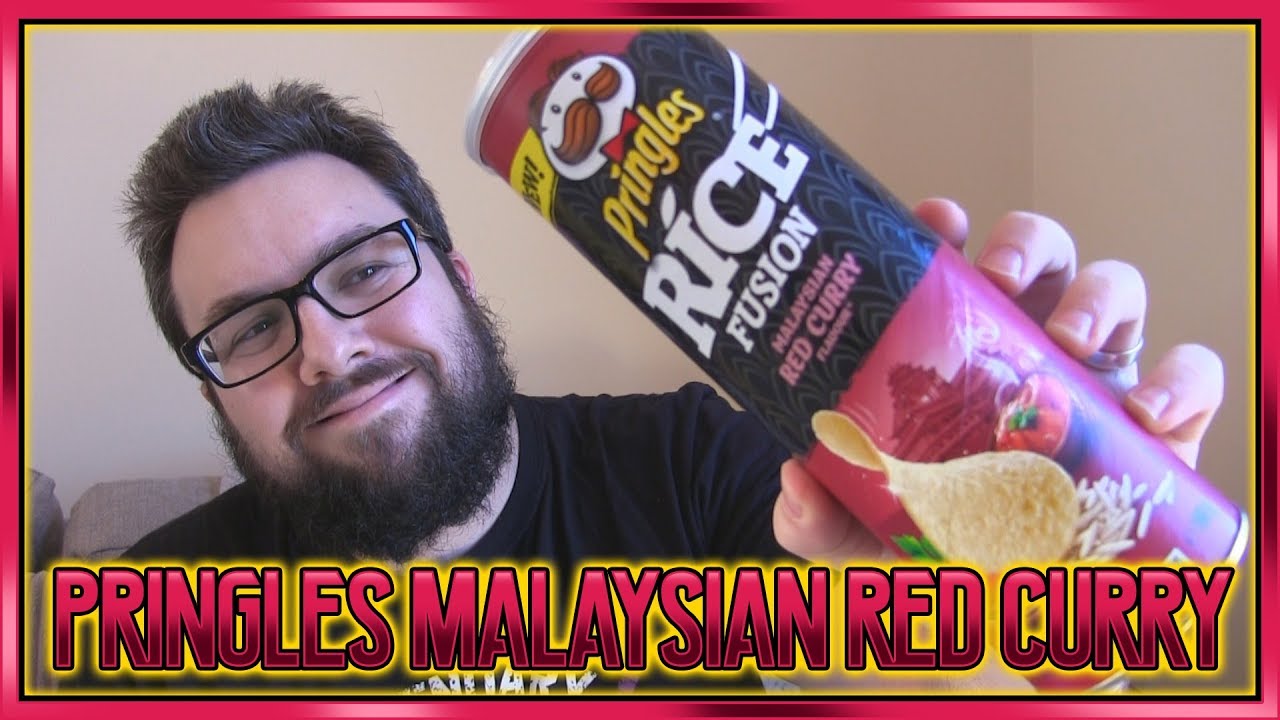 Pringles Malaysian Red Curry Rice Fusions Review - YouTube