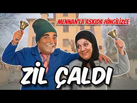 🤣 ZİL ÇALDI! MENNAN'LA ASKIDA HİNGİLİZCE 08 | #erdaltürkmen #mennan #hayatbilgisi #yusuftekin #okul
