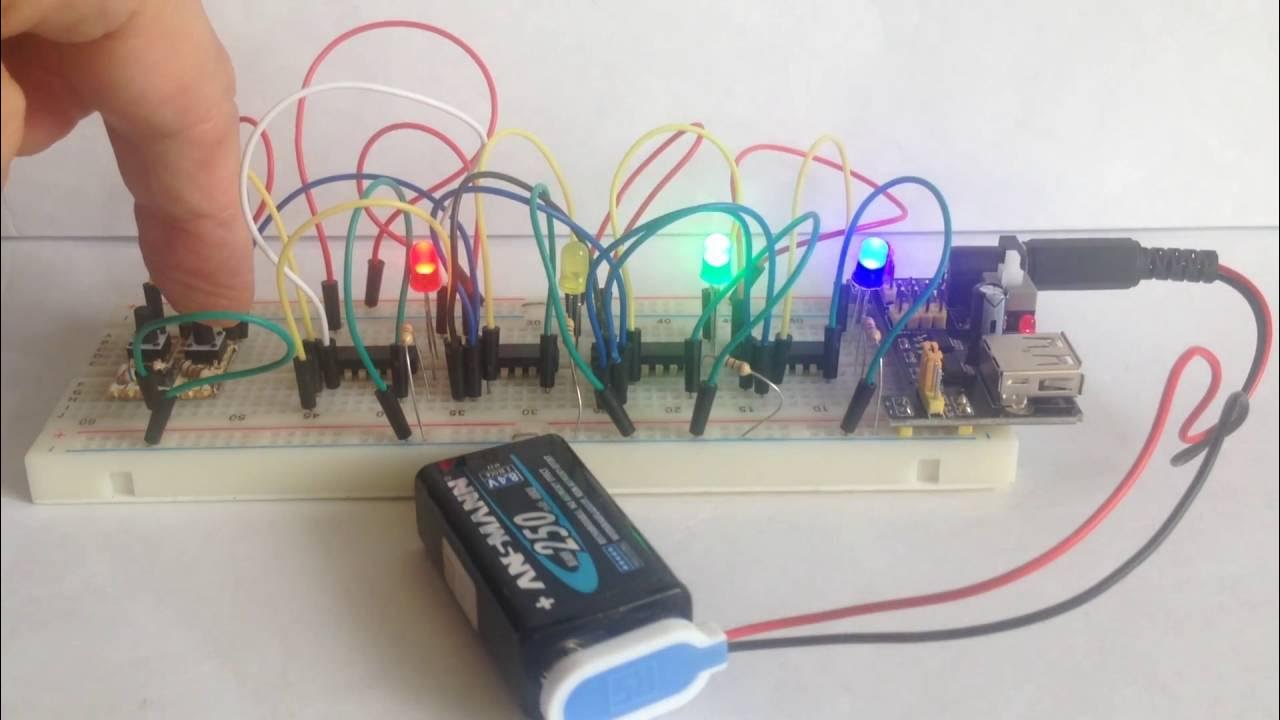 Simple logic gates demonstration - YouTube