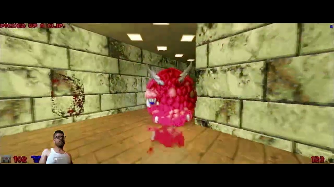 Doom RTX - House of Pain - E3M4 @ 320 X 200 With Ray Tracing - YouTube