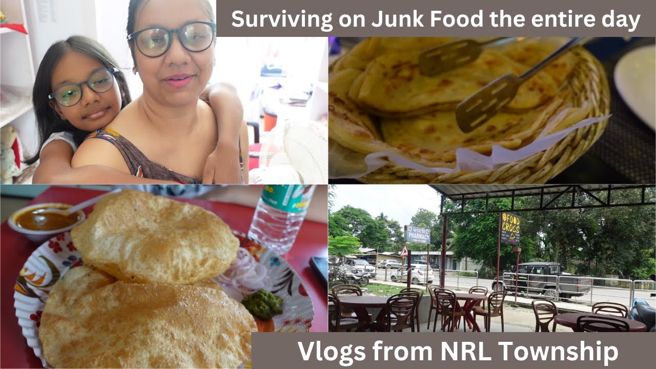 Surviving on Junk food the entire day|Living like Refugee|Vlogs from ...