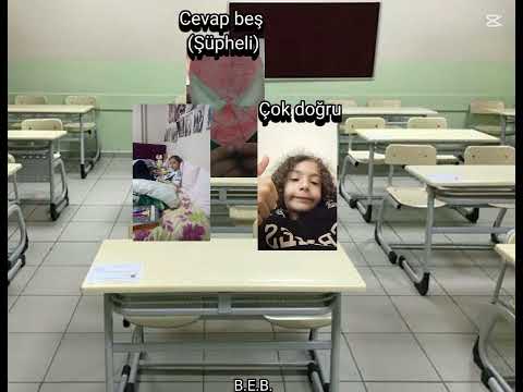 Sınavda biz😁