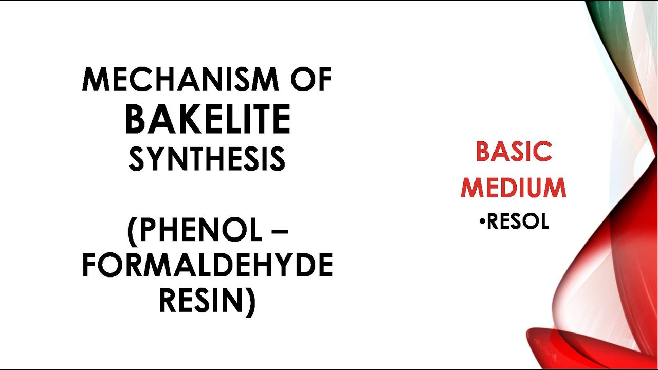Mechanism of bakelite synthesis | Basic medium | Resol - YouTube